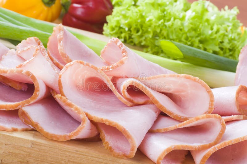 Leg of ham stock photo. Image of foodstuff, meat, pork - 8396832