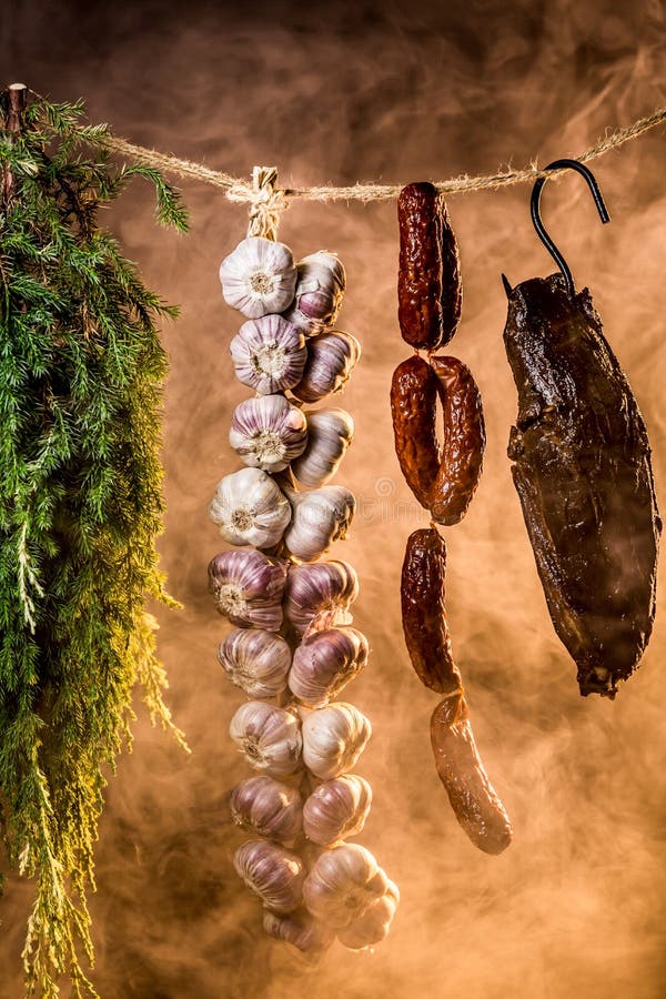 Smoked Ham in a Traditional Way Stock Photo - Image of food, homemade ...