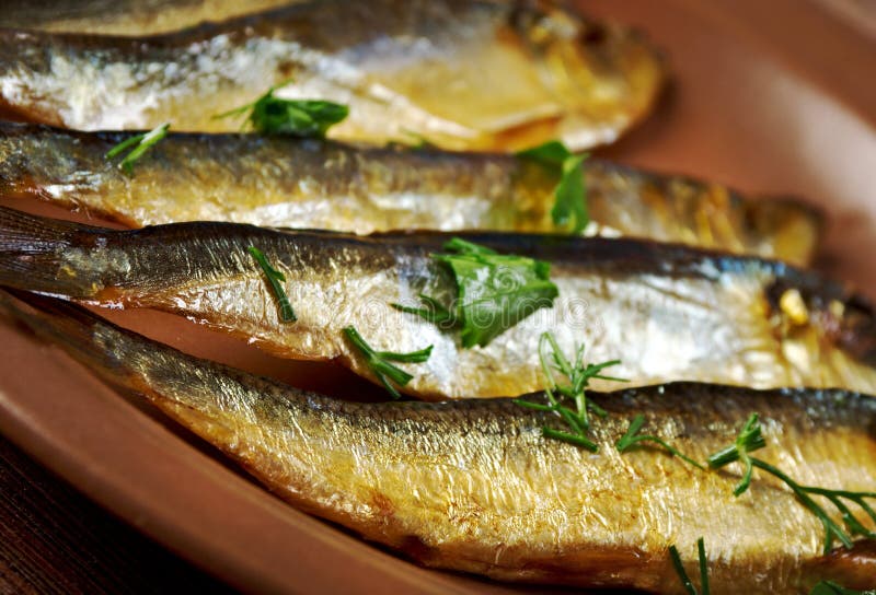 Smoked herring stock image. Image of nutrition, delicious - 60939627