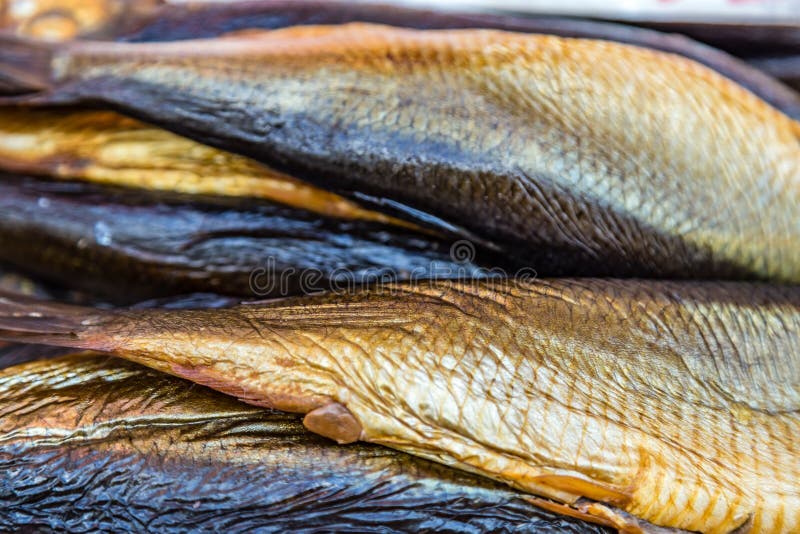 Smoked herrings stock image. Image of herrings, food - 136558557