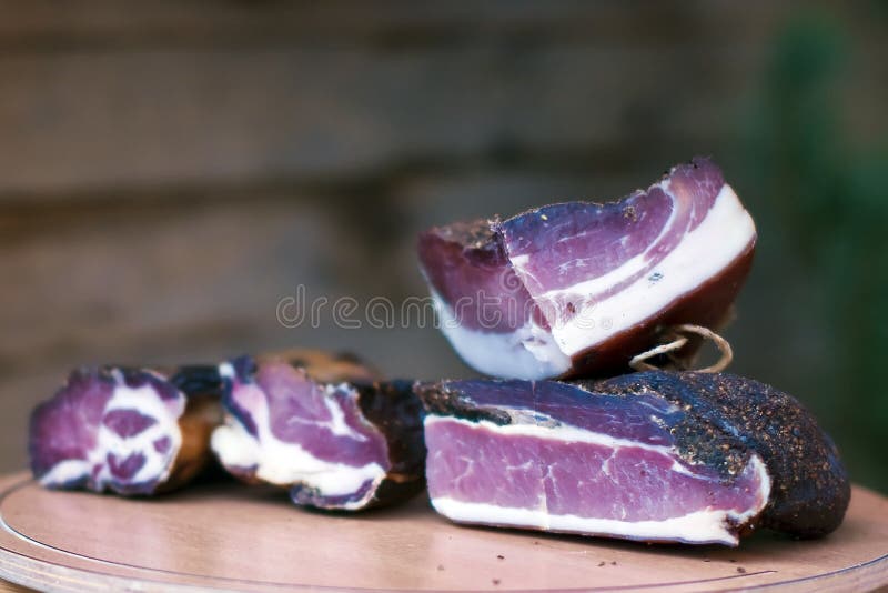 Smoked meat stock image. Image of ingredient, nature - 12180707