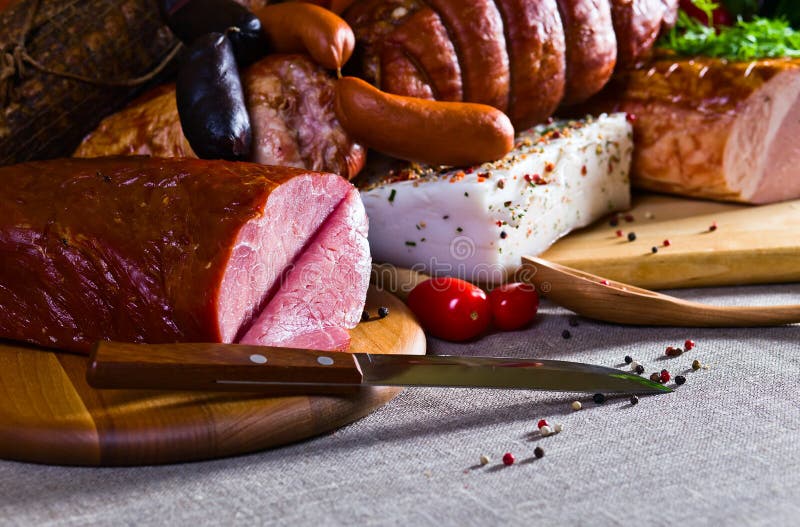 Smoked meat stock image. Image of traditional, closeup - 31747481