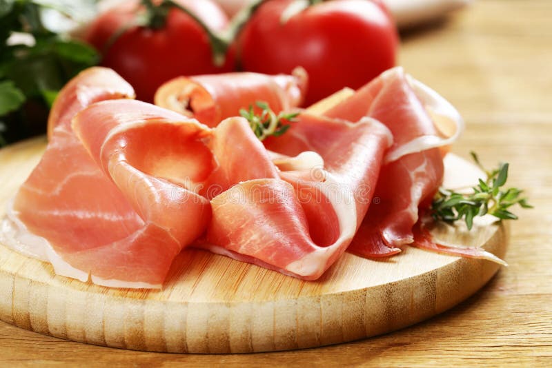 Parma ham and melon stock photo. Image of appetizer, dish - 31861030