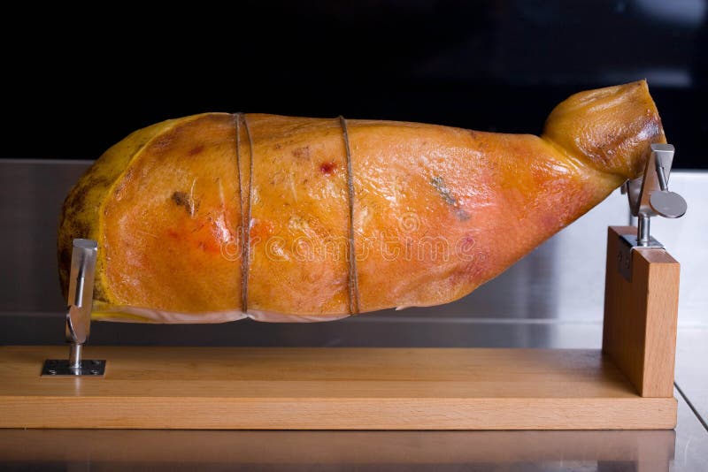 Smoked pork leg stock image. Image of color, bacon, textured - 11678223