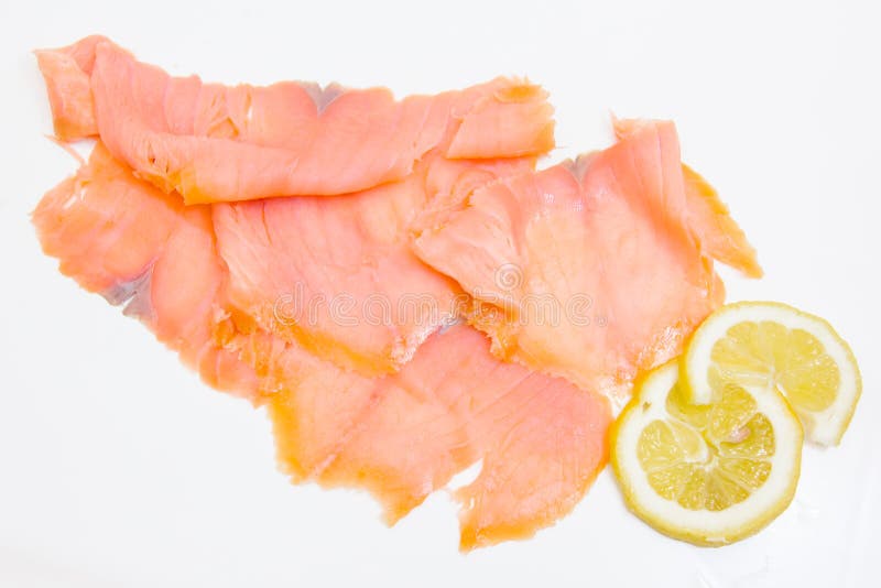 Smoked salmon stock photo. Image of healthy, juicy, meal - 39017092