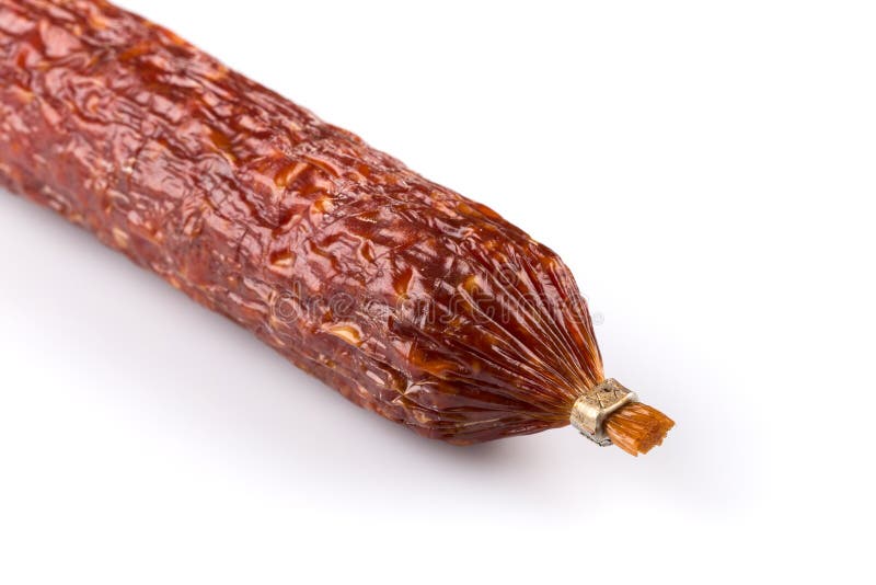 Smoked sausage stock photo. Image of meal, product, food - 53937294