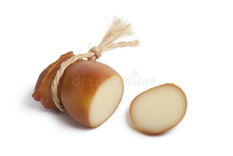 Smoked scamorza stock image. Image of cheese, italian - 39667713