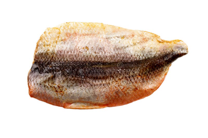Smoked Scottish Kipper with Skin Side Stock Image - Image of food ...