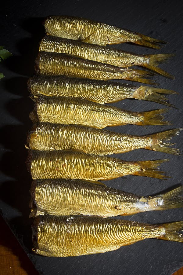 Smoked small fish stock photo. Image of fresh, fillet - 176003098