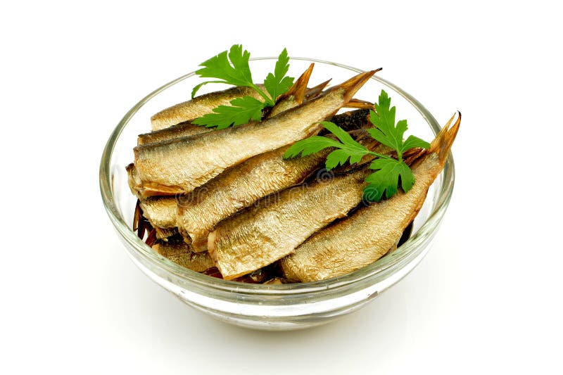 Smoked Sprat Lemon Microgreens Sandwiches Stock Image - Image of lemon ...