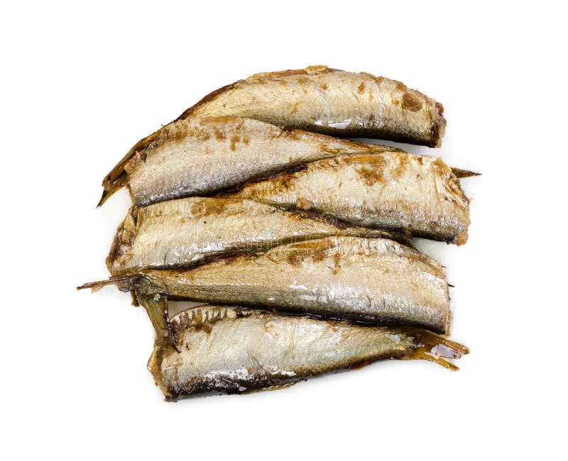 Smoked fish, sprats stock image. Image of city, golden - 56692879