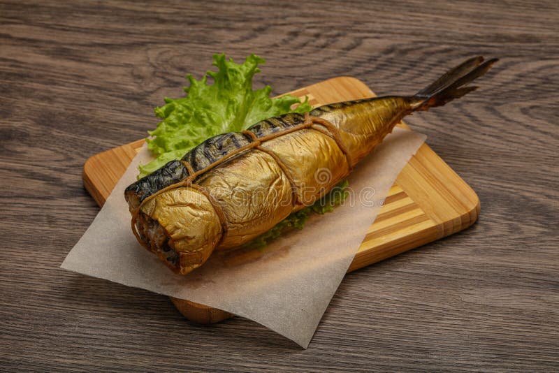 Smoked Tasty Mackerel Fish Snack Stock Image - Image of gourmet, fresh ...