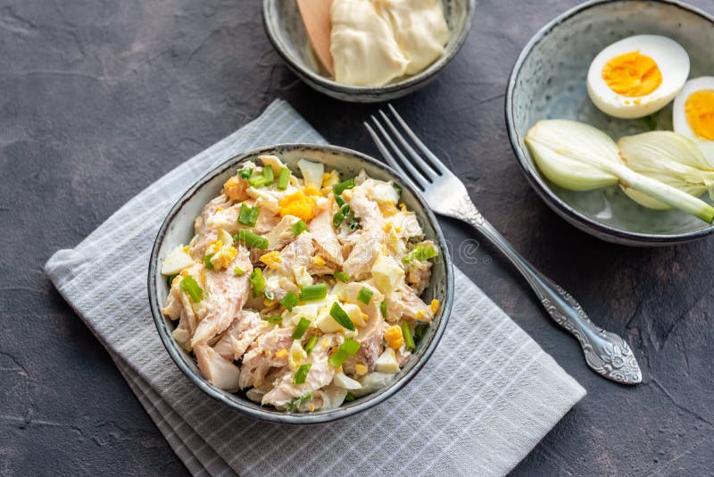 Smoked Trout Paste with Egg Stock Image - Image of bread, homemade ...