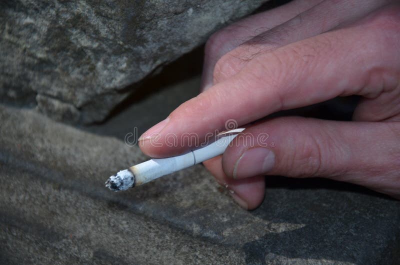 Smoker stock image. Image of cigarette, drug, smoking - 53882523