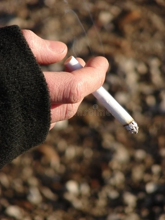 Smoker hand stock photo. Image of concept, detail, finger - 23055906