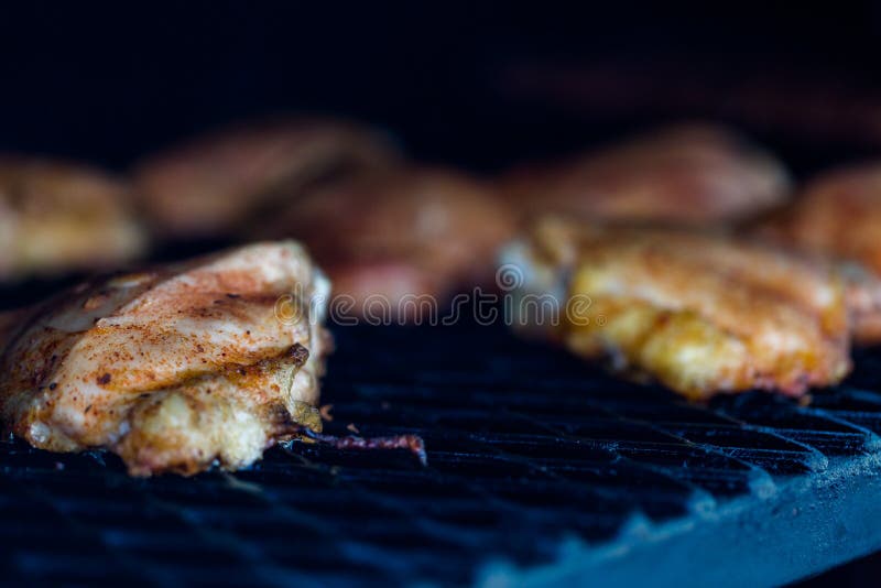 Smoker stock photo. Image of iron, grilling, bird, barbeque - 44056402