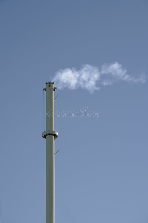 Smokestack vertical stock image. Image of carbon, environment - 34046145