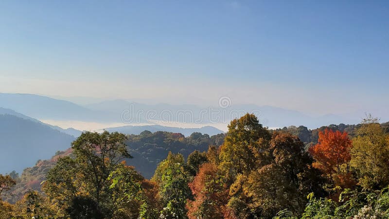 Smokey Mountains in Early Fall Stock Image - Image of wilderness ...