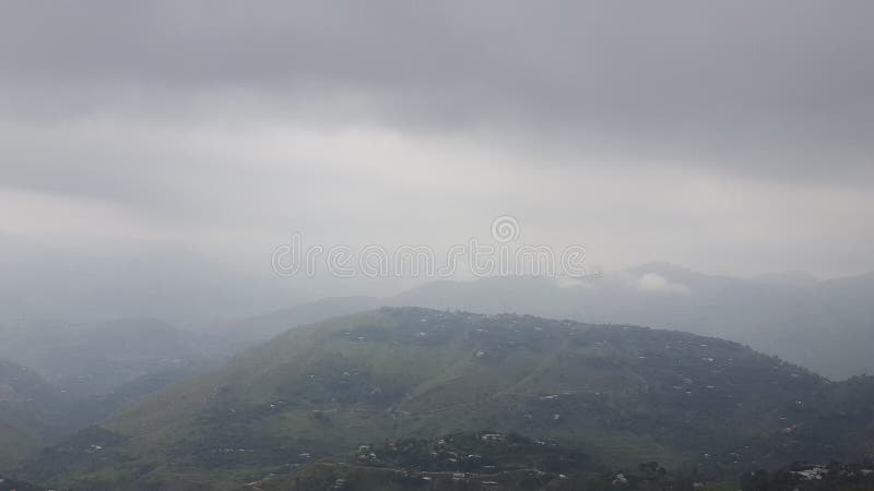 Smokey Mountains and Sky Relation Place Stock Image - Image of ...