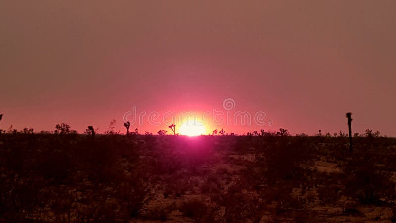 Smokey sunset stock photo. Image of filled, california - 76309138