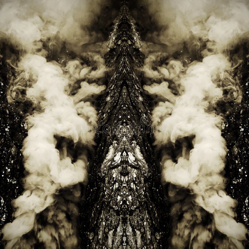 Smokey Tree 4th stock image. Image of tree, darkness - 165832403