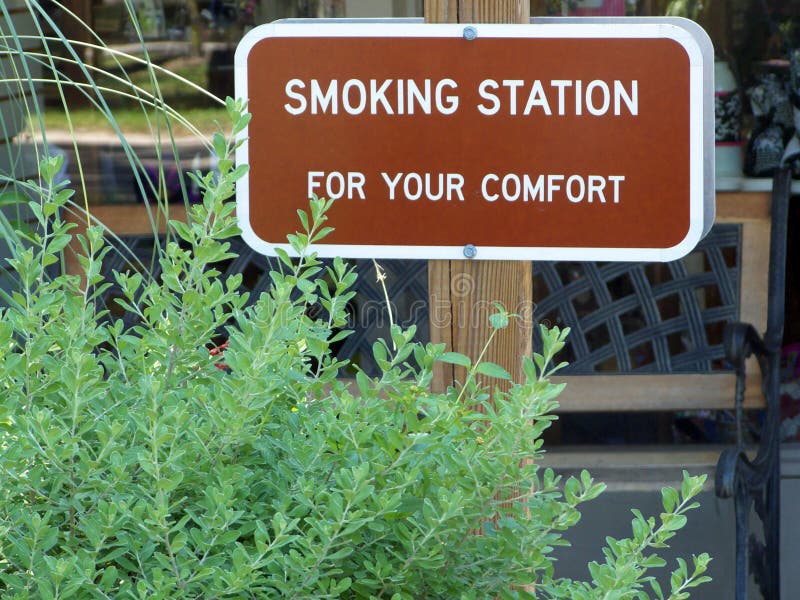 Smoking Area Sign stock image. Image of area, health - 18013619