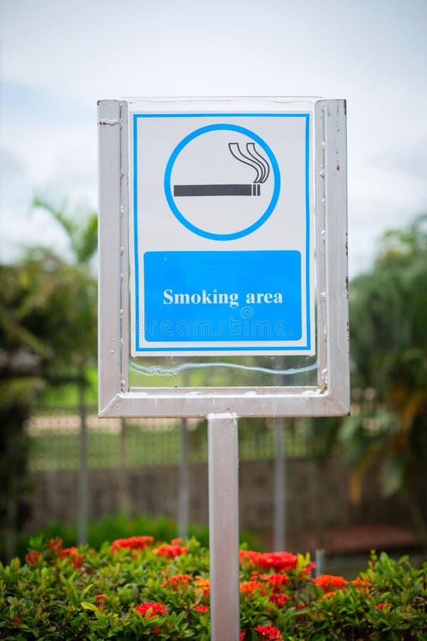 Smoking area sign stock photo. Image of area, data, gesture - 46963588