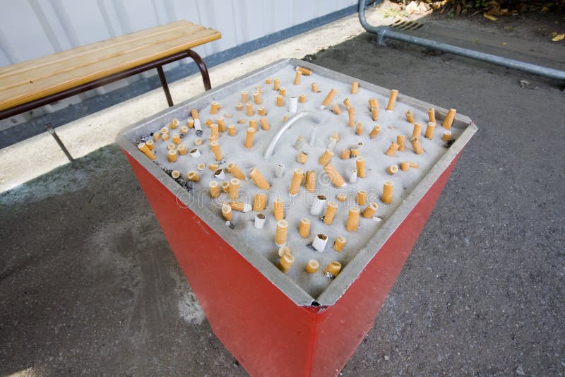 Smoking area at work stock image. Image of healthcare - 2430499