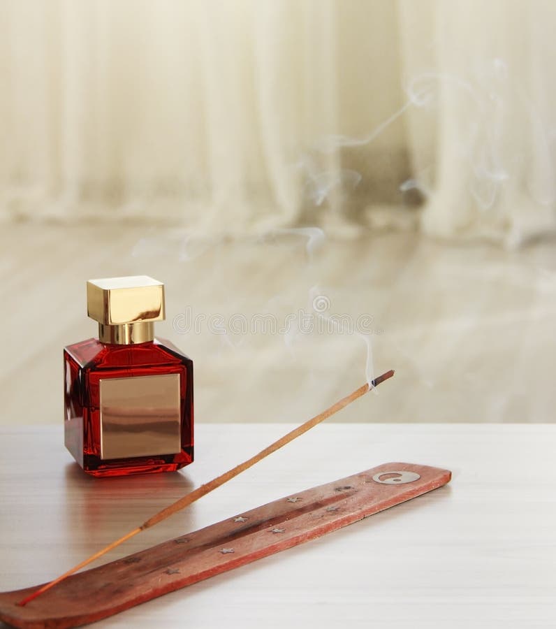 Smoking Aromatic Stick for Relaxation Stock Photo - Image of aromatic ...