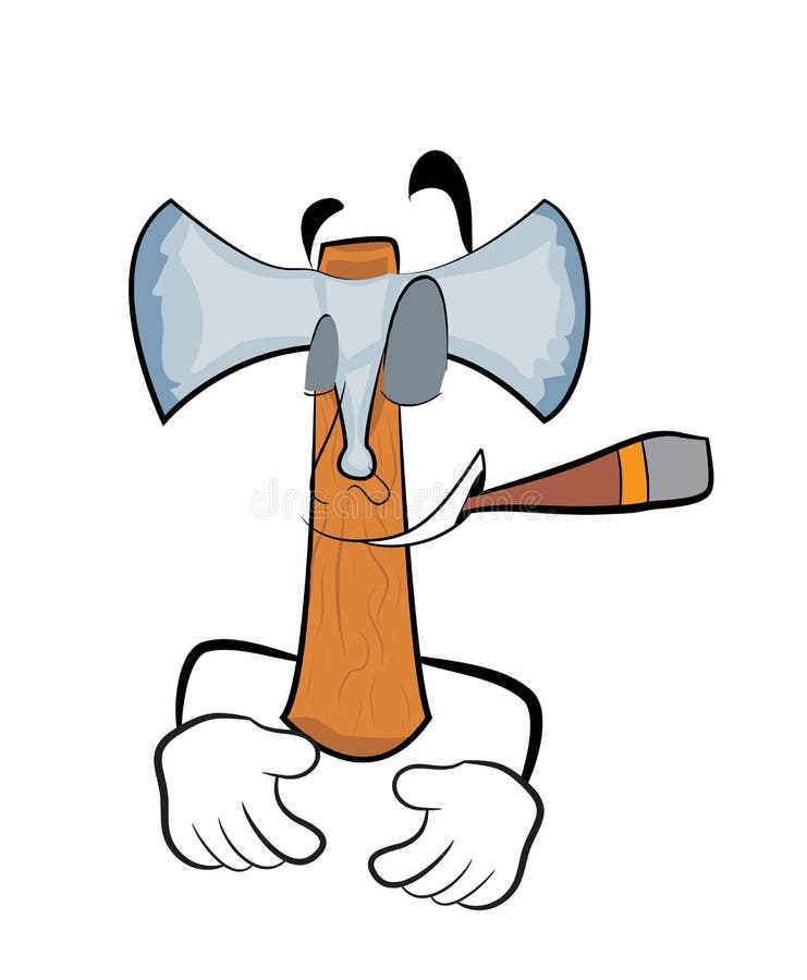 Smoking Axe Cartoon Stock Illustrations – 19 Smoking Axe Cartoon Stock ...