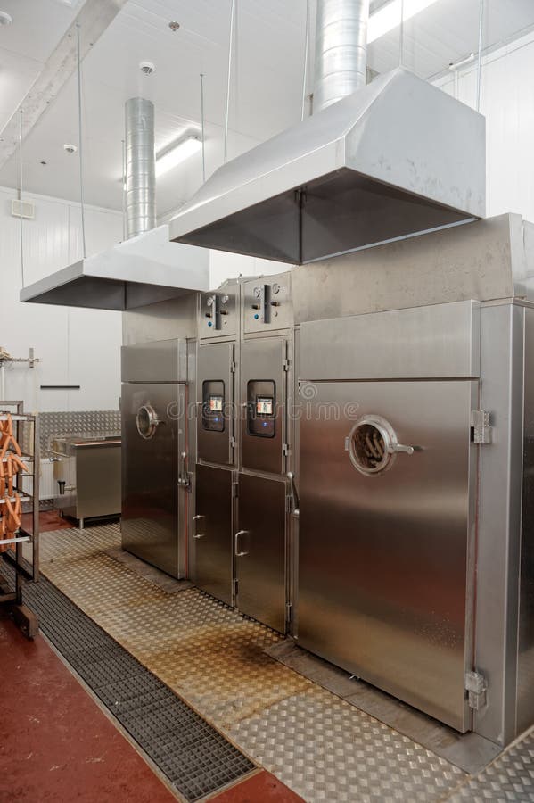 Food processing plant stock image. Image of ductwork - 19942869