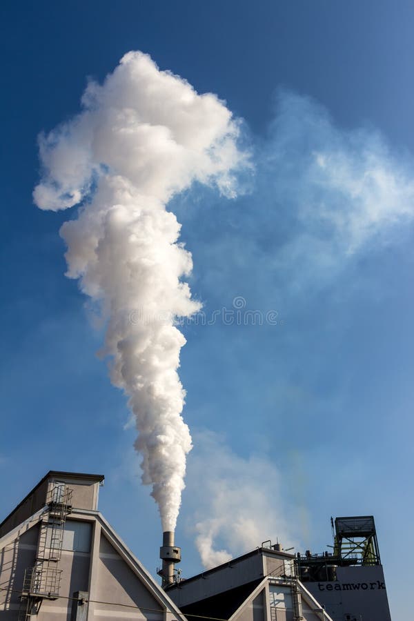 Smoking chimney of a house stock photo. Image of architecture - 17108008