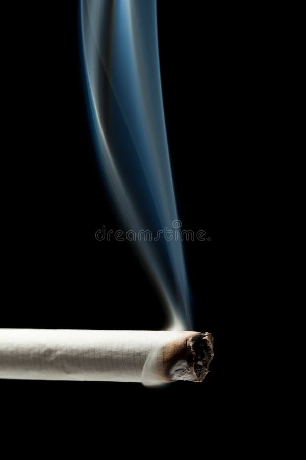 Smoking cigarette stock photo. Image of cancer, light - 16814898