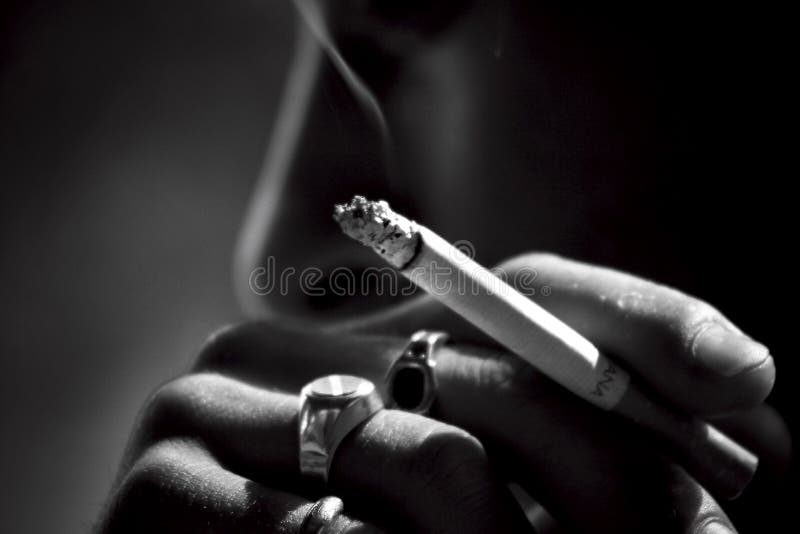 Smoking Close Up Picture. Image: 100759460