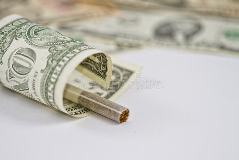 Smoking is the Emission of Money Stock Image - Image of nicotine ...