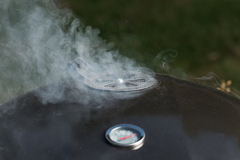 Smoking Grill stock photo. Image of nature, appliance - 99178830