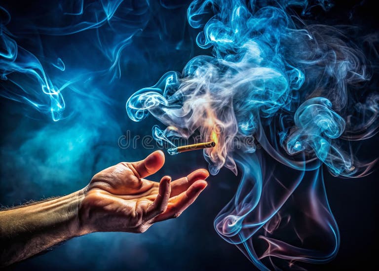 A Smoking Hand in a WideAngle Perspective Exploring the Allure and ...