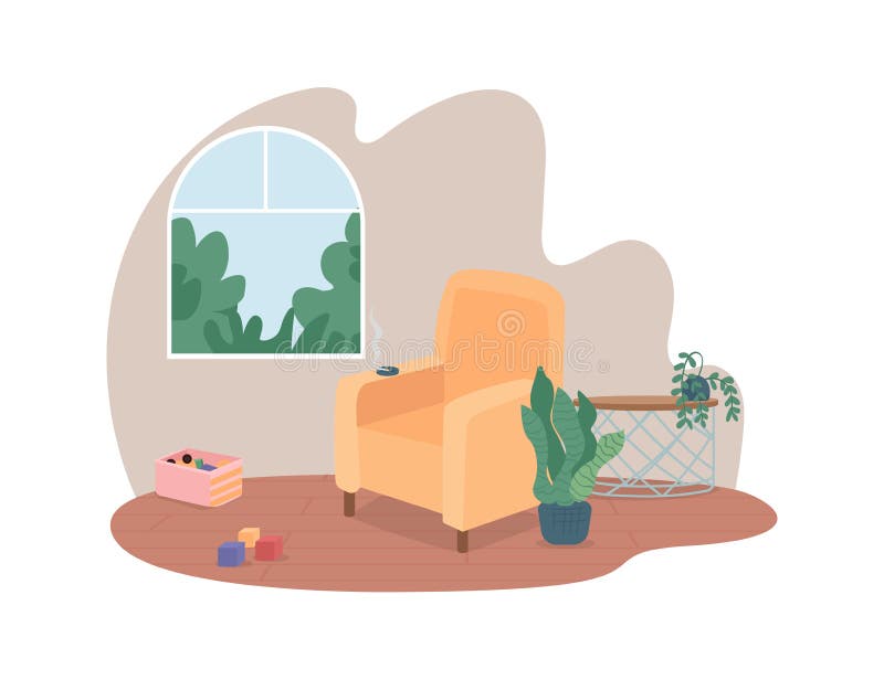 Smoking Harm 2D Vector Web Banner, Poster Stock Vector - Illustration ...