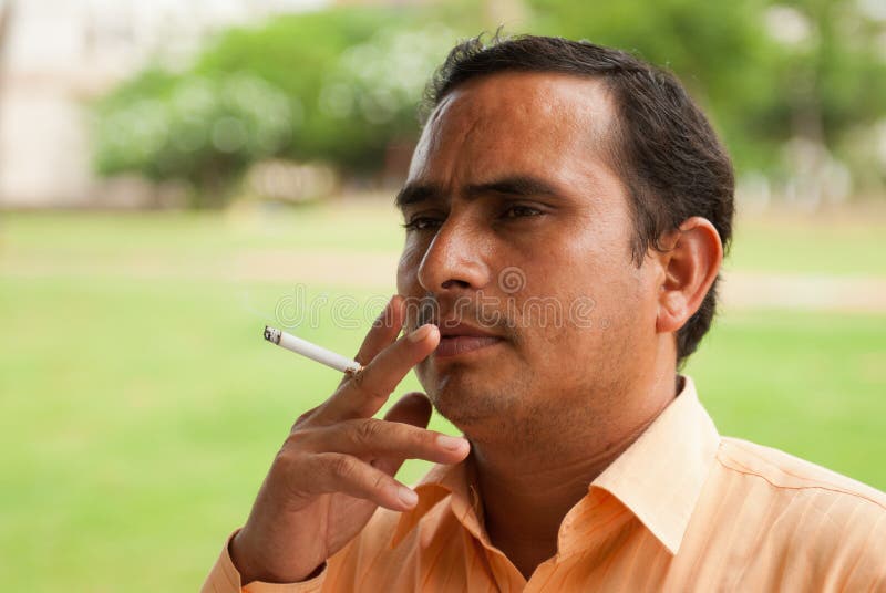 Smoking in India editorial photography. Image of indian - 20604562
