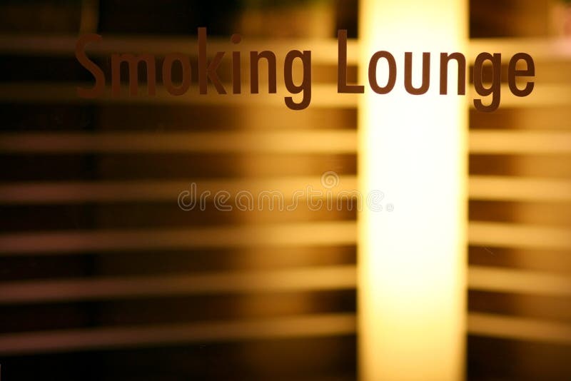 Smoking lounge stock image. Image of cigarette, lights - 6686497