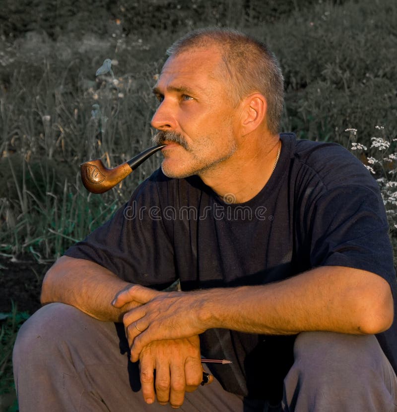 Smoking Man Picture. Image: 4233918