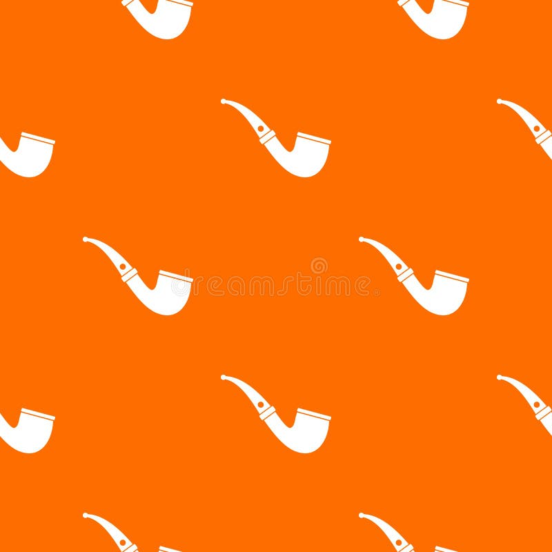 Smoking Pipe Pattern Seamless Stock Vector - Illustration of luck, icon ...