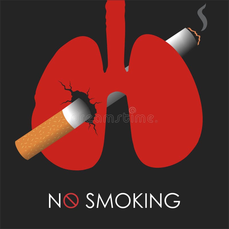Smoking stock vector. Illustration of cancer, future - 53897268