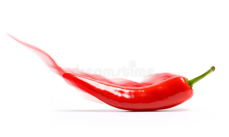Smoking red chilli peppers stock image. Image of close - 13526701