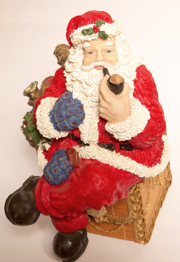 Smoking santa stock image. Image of smoking, saint, nicholas - 81453757