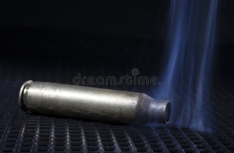 Smoking shell stock image. Image of round, smoking, grey - 62471099