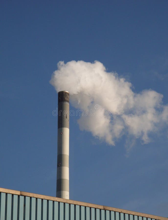 Smoke Coming Out of Smokestack Stock Photo - Image of facility ...