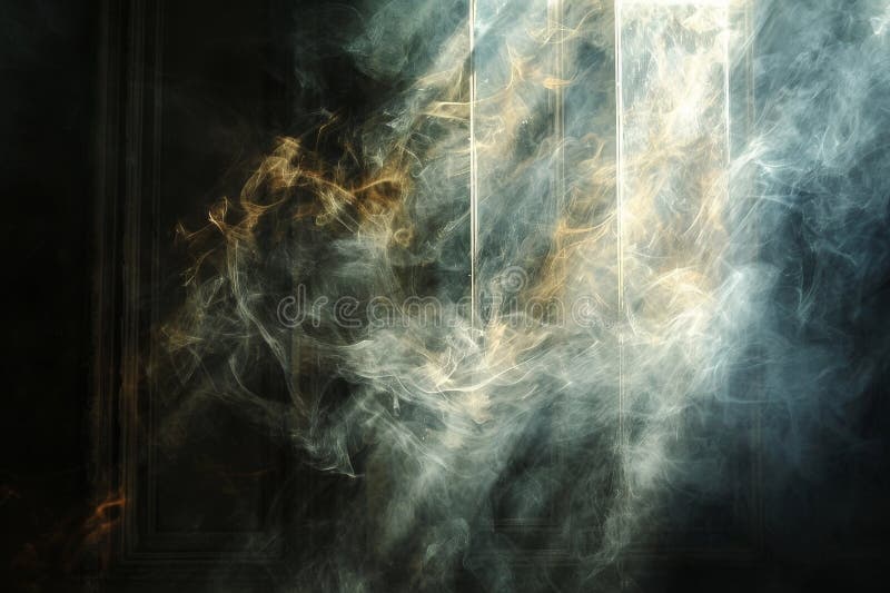 Smoky Abstraction stock illustration. Illustration of atmosphere ...