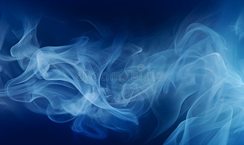 Abstract Blue Smoke Background. Smoky Background Texture Stock ...
