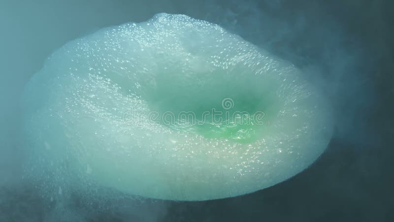 Smoky Cauldron Bubbling and Frothing Stock Video - Video of brews ...